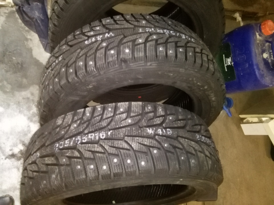 Зимняя резина R16 Hankook — Ford Focus Hatchback III, 1,6 л, 2014 года ...