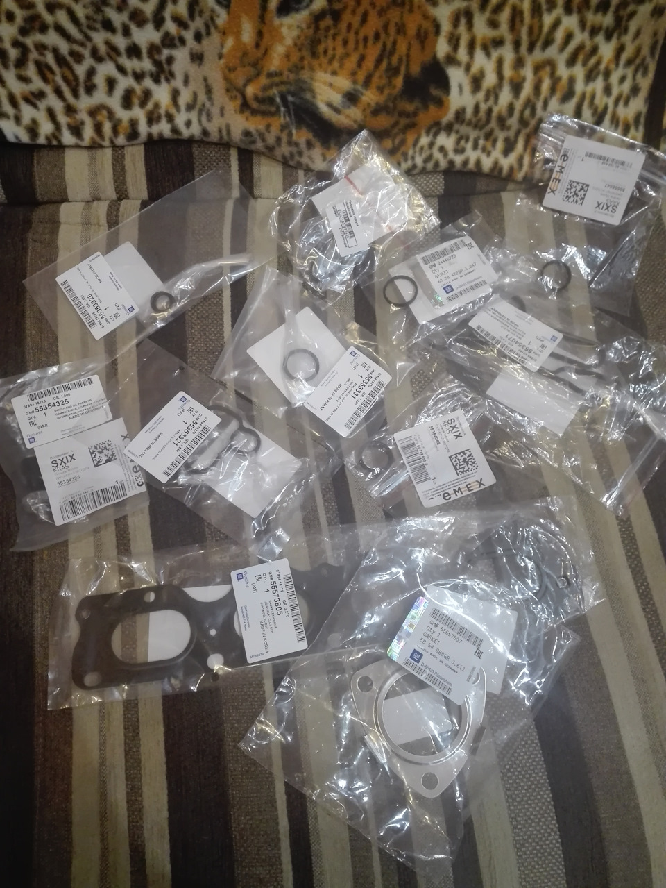 55354071 Уплотнительное кольцо маслопровода ДВС GM | Запчасти на DRIVE2