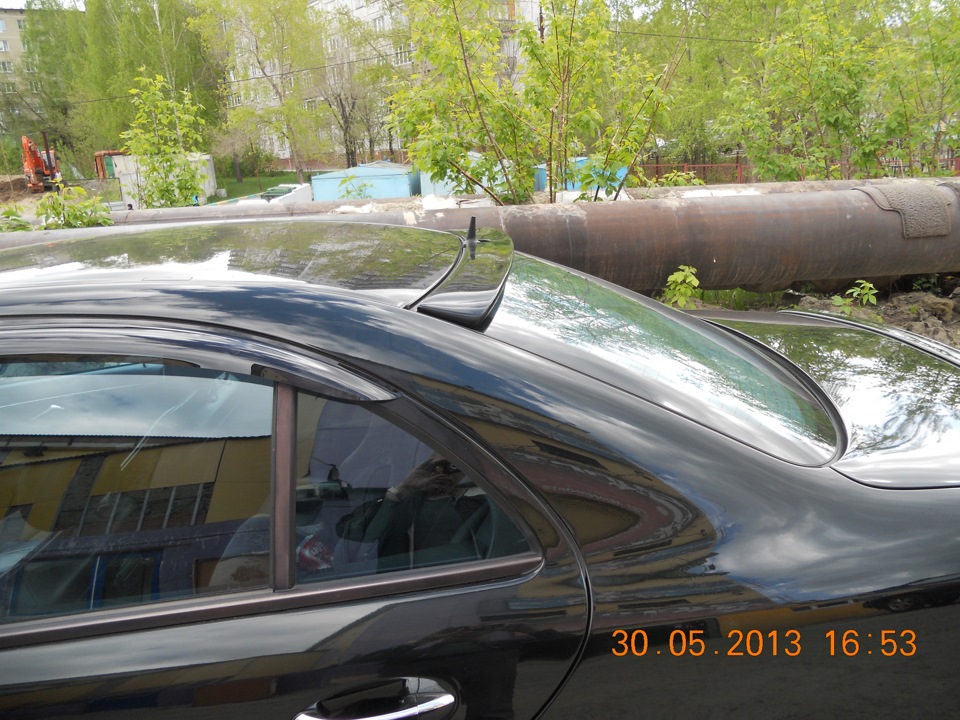 Спойлерочки установленны — Mercedes-Benz E-Class (W211), 2,6 л, 2002 ...