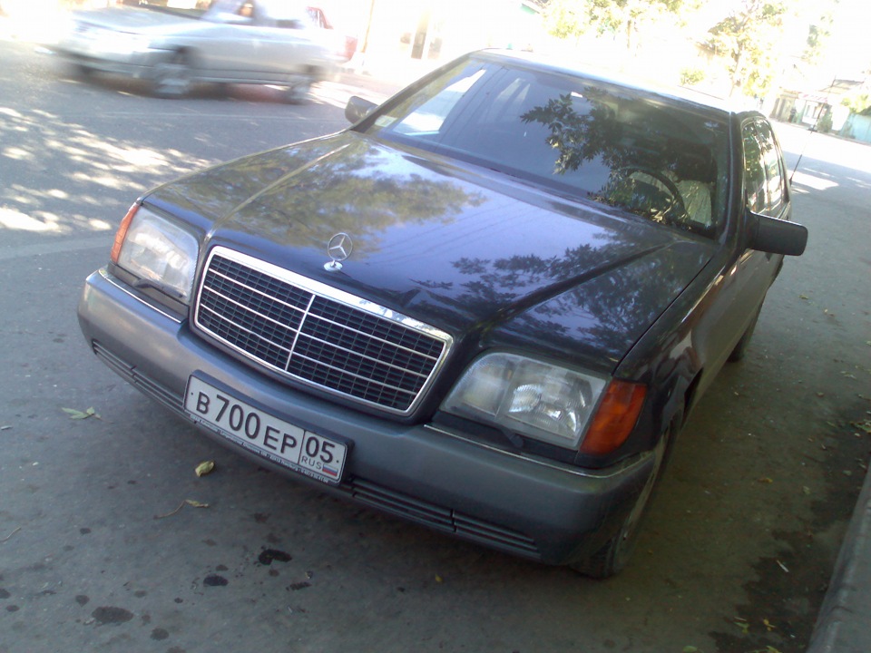 найдите 5 отличий — Mercedes-Benz S-Class (W140), 6,1 л, 1991 года ...