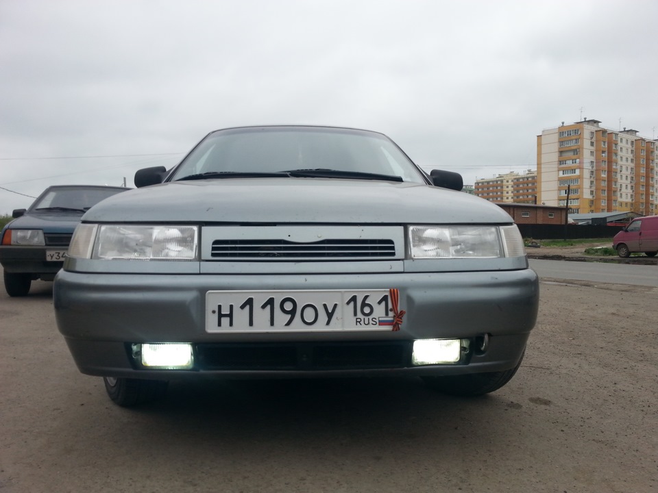 Ксенон 5000к в туманки…не сдержался) — Lada 21124, 1,6 л, 2007 года ...
