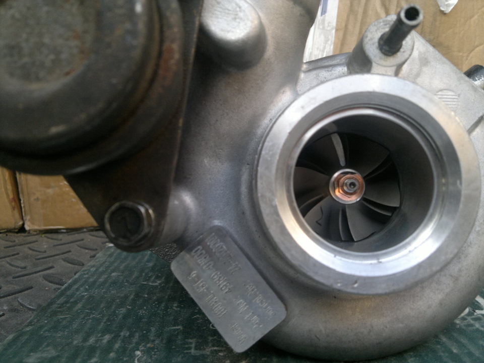 Замена турбины — Saab 9-5 (1G), 2 л, 2001 года | запчасти | DRIVE2