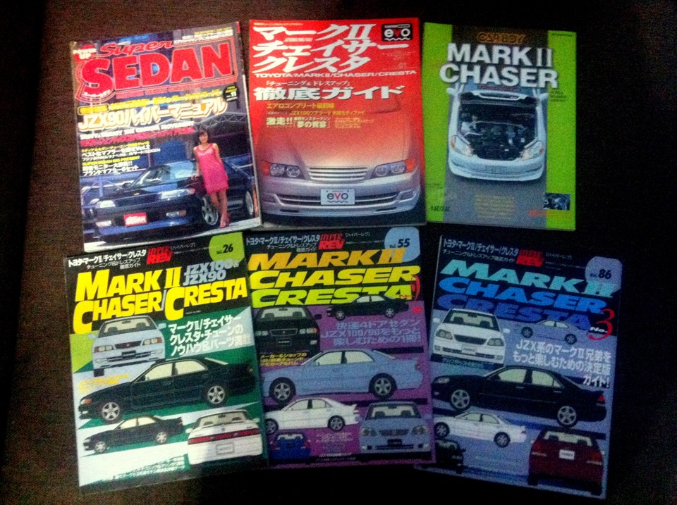 HYPER REV MARK CHASER CRESTA — Toyota Mark II (90), 0,4 л, 1996 года ...