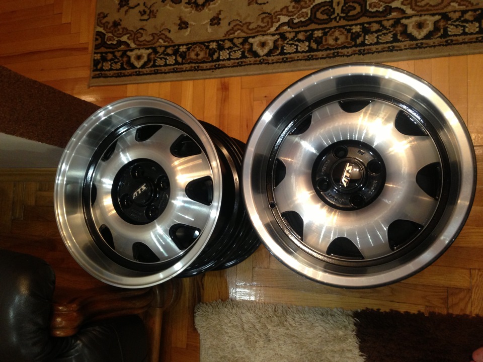 Новые диски с прошлого — ATS CUP R15, — Volkswagen Jetta II, 1,8 л ...