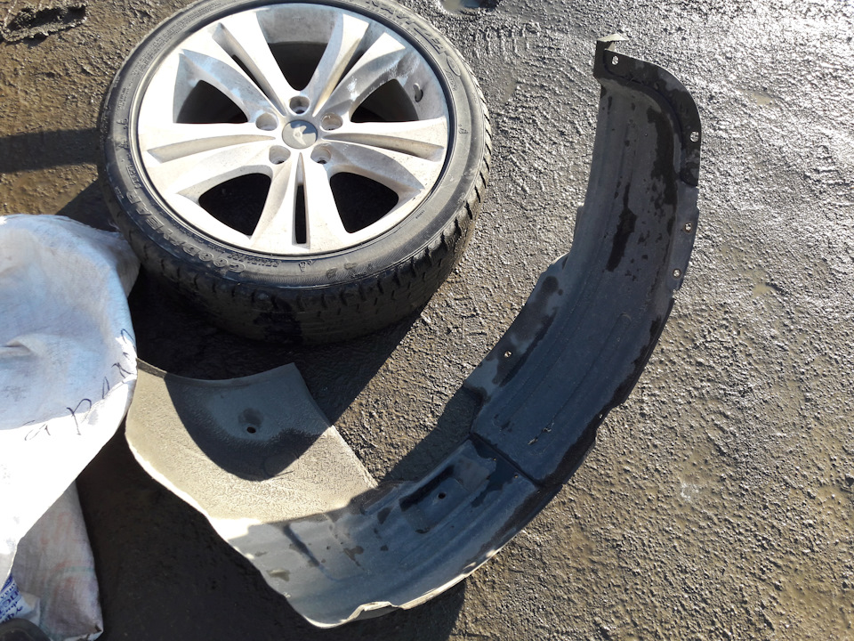 Новый подкрылок — Hyundai Genesis Coupe, 2 л, 2009 года | расходники ...