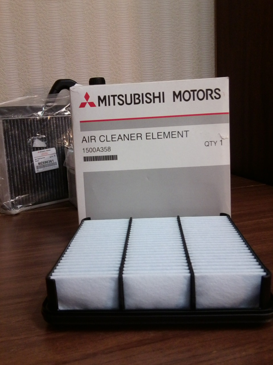 1500A358 ФИЛЬТР ВОЗДУШНЫЙ, ЭЛЕМЕНТ Mitsubishi | Запчасти на DRIVE2