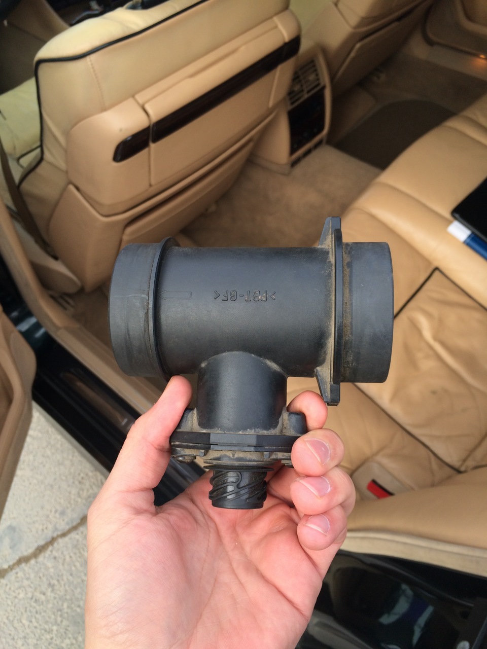 В поисках расходомера)) — BMW 7 series (E38), 5,4 л, 1998 года ...