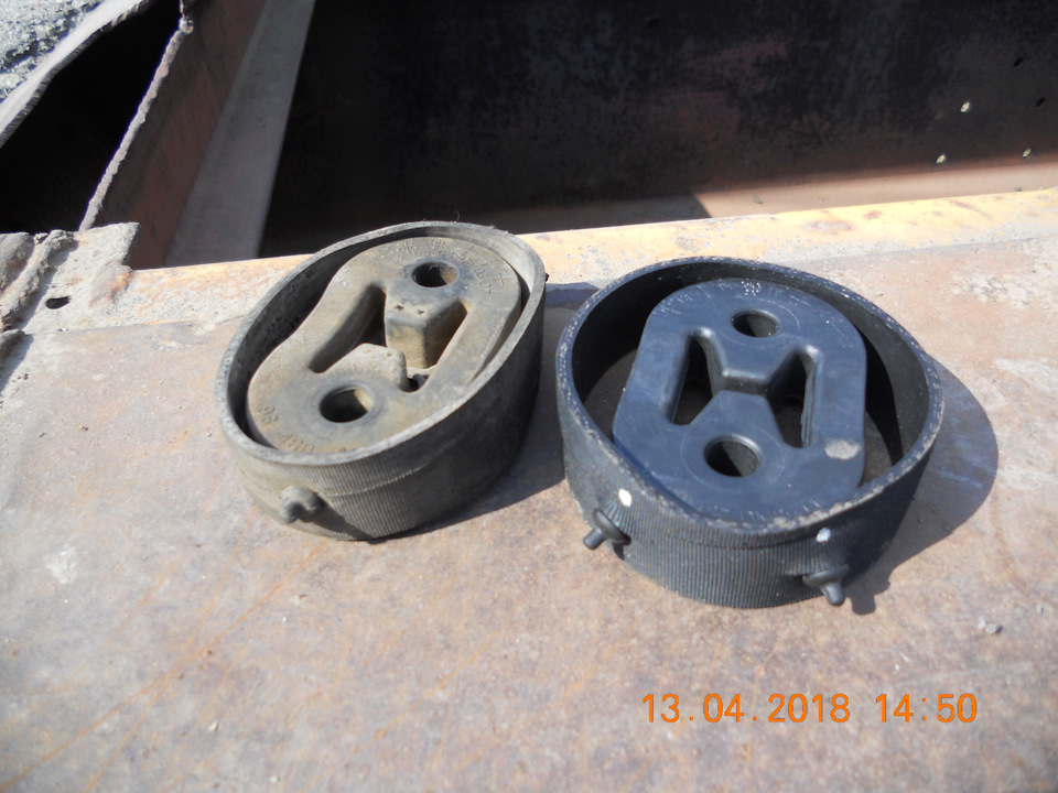 Подвеска выхлопной системы на Chevrolet Lacetti — Chevrolet Lacetti SW ...