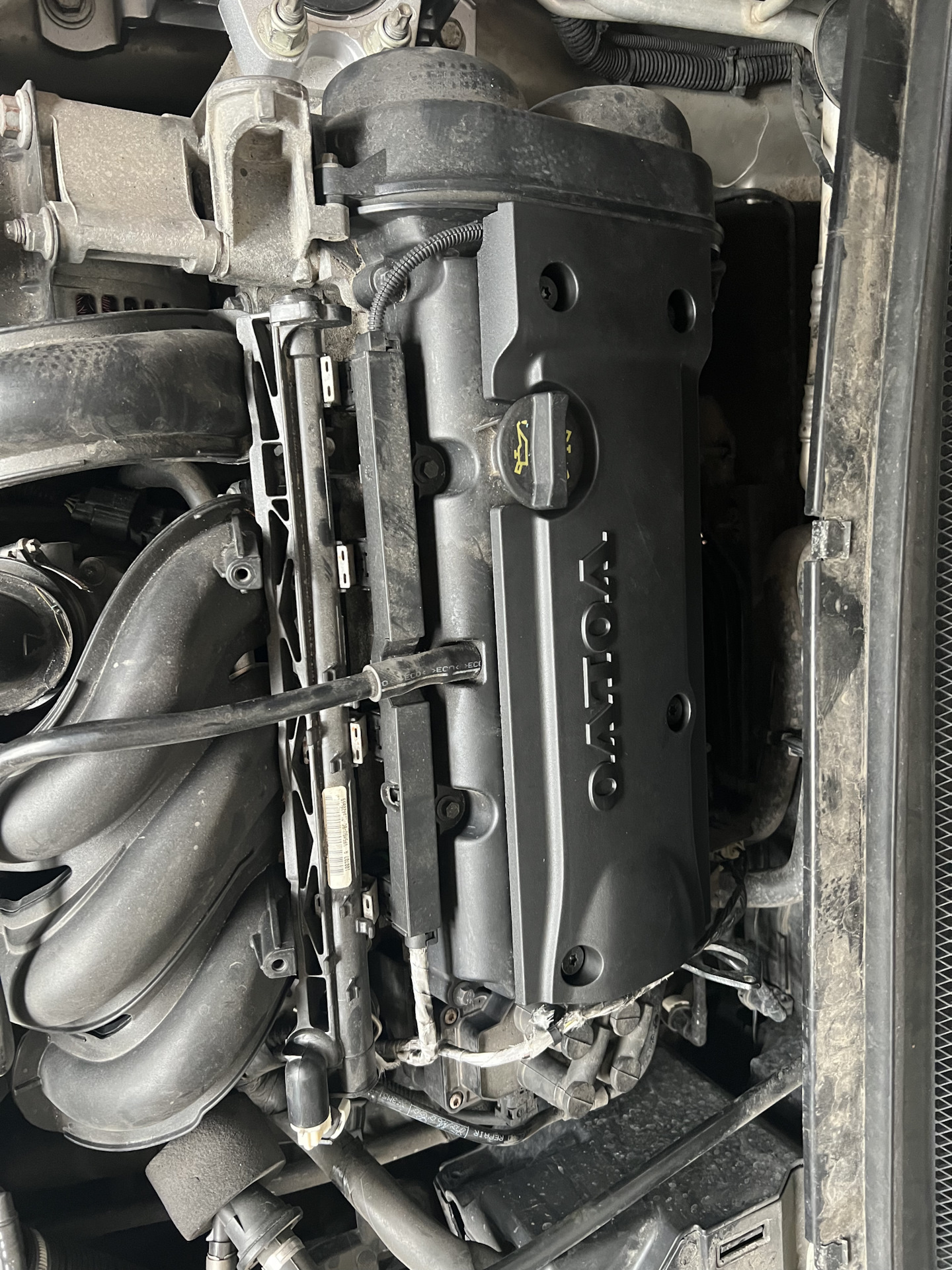 Замена свечей зажигания/крышка Volvo — Ford Focus Hatchback II, 1,6 л ...