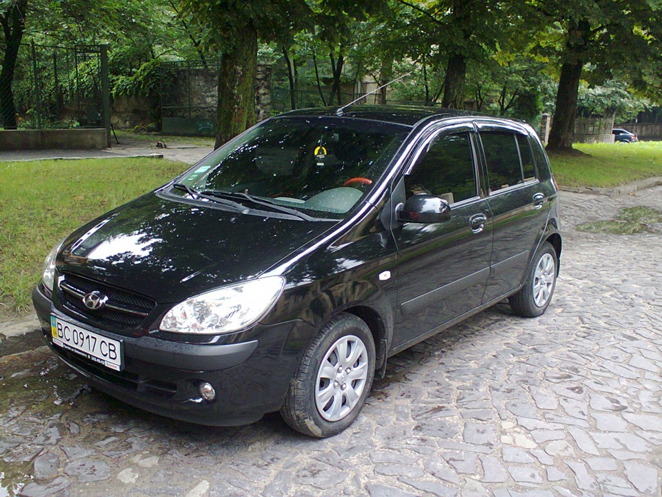 Щетки стеклоочистителя — Hyundai Getz, 1,6 л, 2008 года | запчасти | DRIVE2
