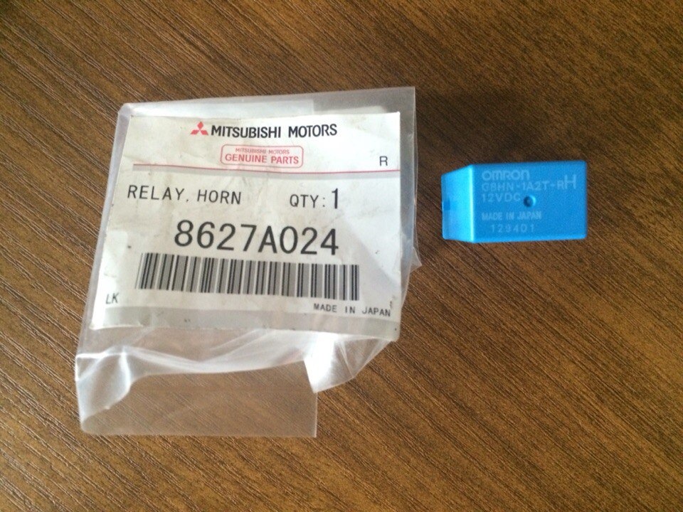 8627A024 Реле варианта п53 Mitsubishi | Запчасти на DRIVE2