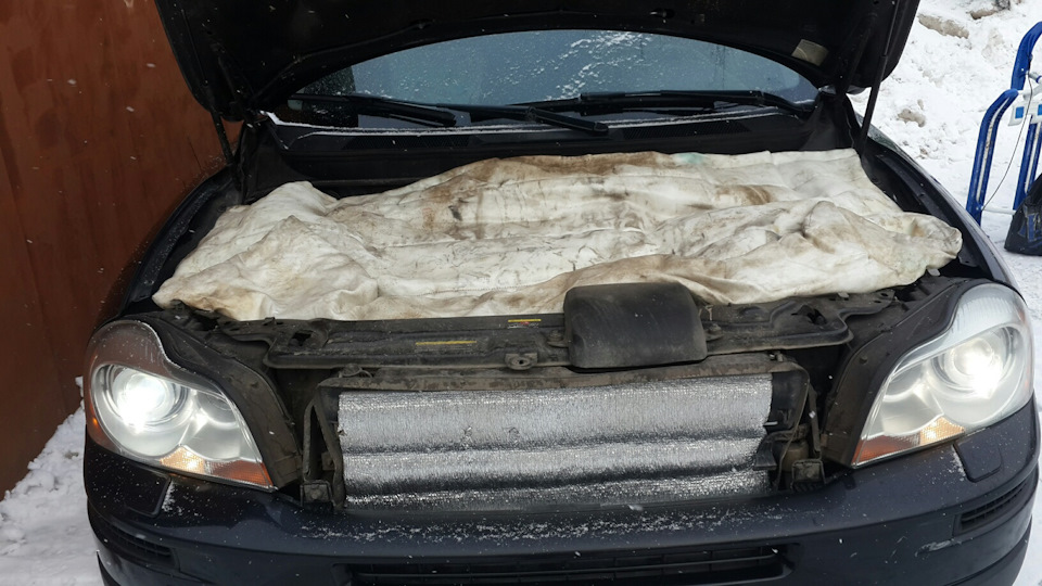 Жизнь без Webasto или ЛАЙФАК по утеплению. — Volvo XC90 (1G), 2,4 л ...