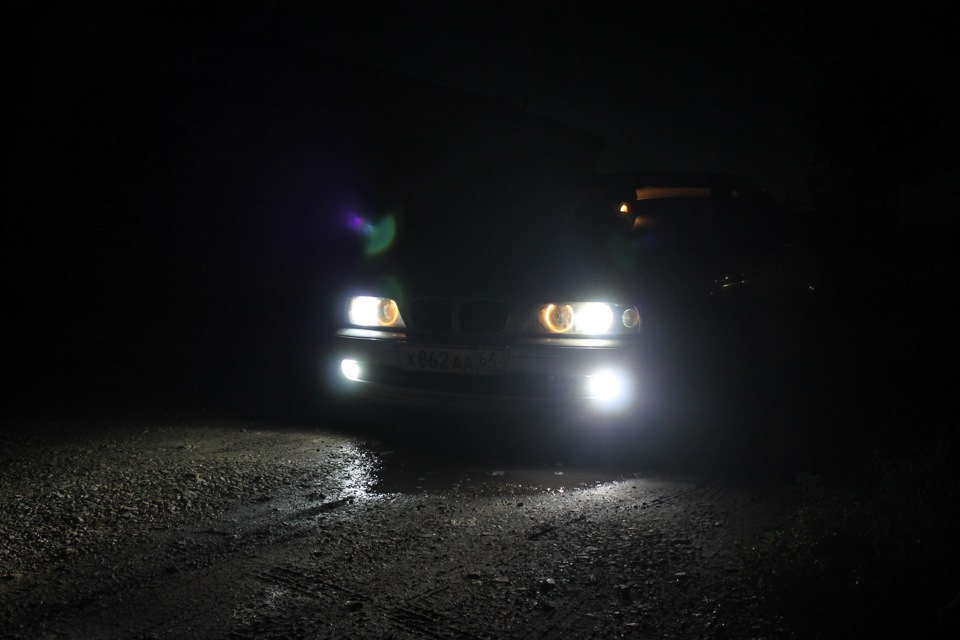 Ксенон в ПТФ — BMW 5 series (E39), 2,8 л, 2000 года | электроника | DRIVE2