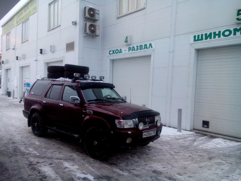 переобулся на новые Кама 225/75/ R16C — Great Wall Safe, 2,2 л, 2007 ...
