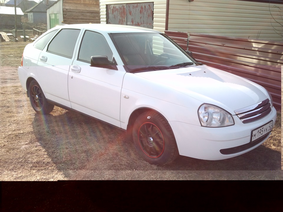 литье на приоре — Lada Приора хэтчбек, 1,6 л, 2009 года | колёсные ...