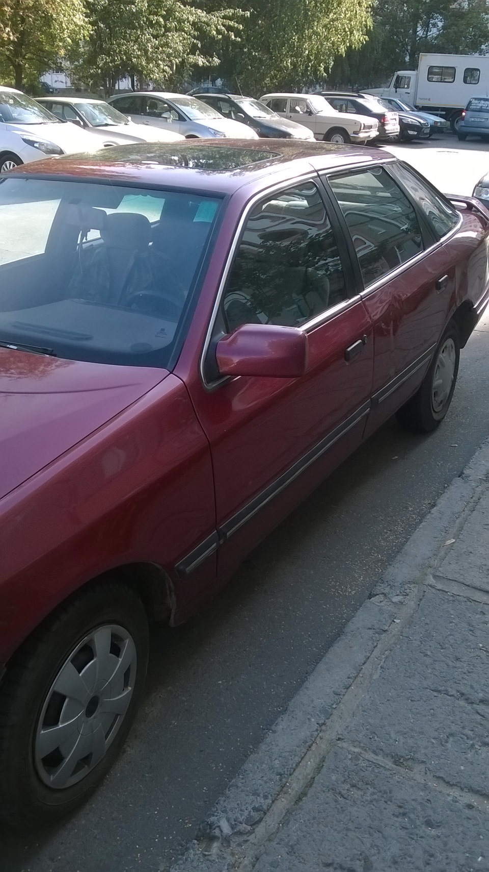 ну как вам моя вишенка))) — Ford Scorpio I, 2 л, 1985 года | тюнинг ...