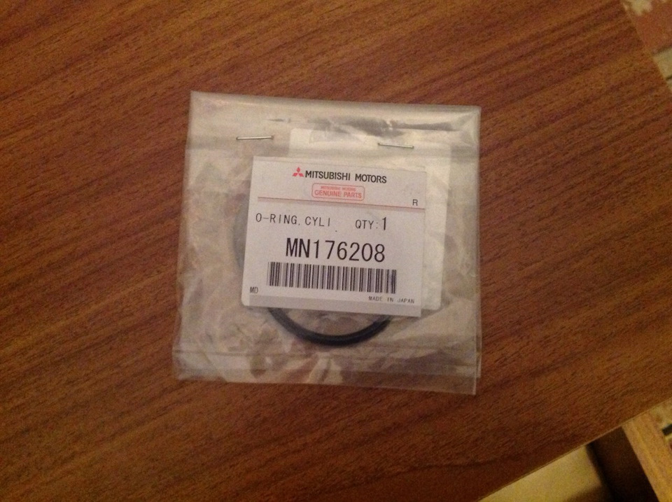 MN176208 КОЛЬЦО УПЛОТНИТЕЛЬНОЕ ГОЛОВКИ БЛОКА Mitsubishi | Запчасти на ...