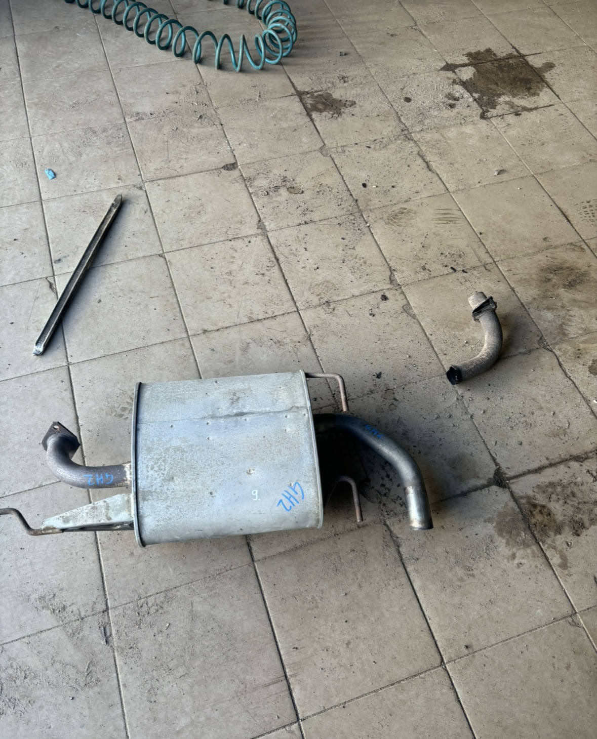 Замена передних амортизаторов — Subaru Impreza (GE/GH), 1,5 л, 2010 ...