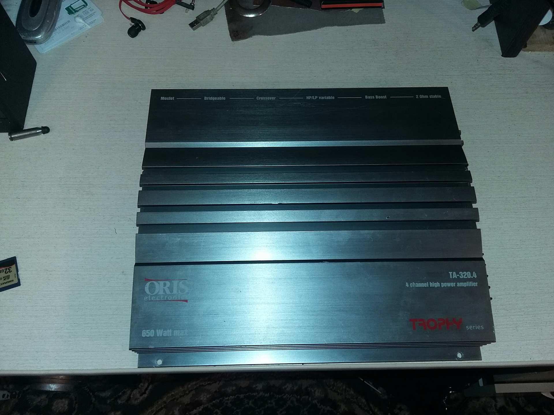 Прикуплен усилие ORIS TA-320.4 — Audi A4 Avant (B6), 1,8 л, 2004 года | автозвук | DRIVE2