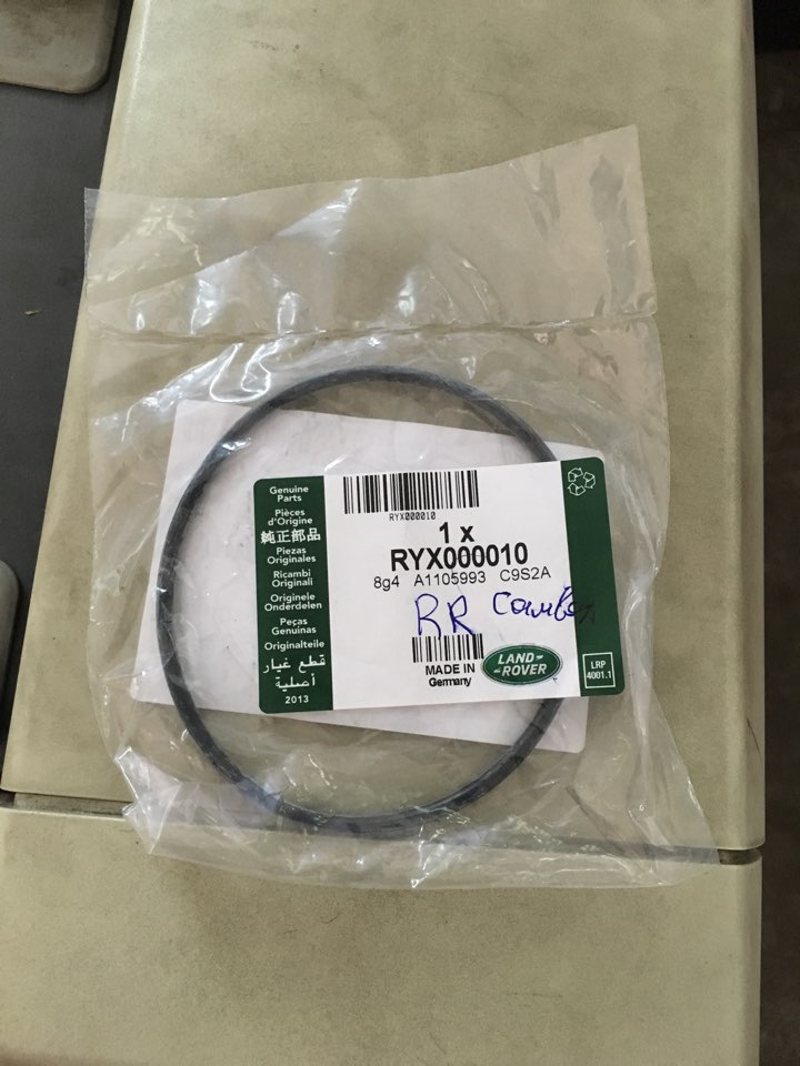 RYX000010 Уплотнительное коль Jaguar Land Rover | Запчасти на DRIVE2