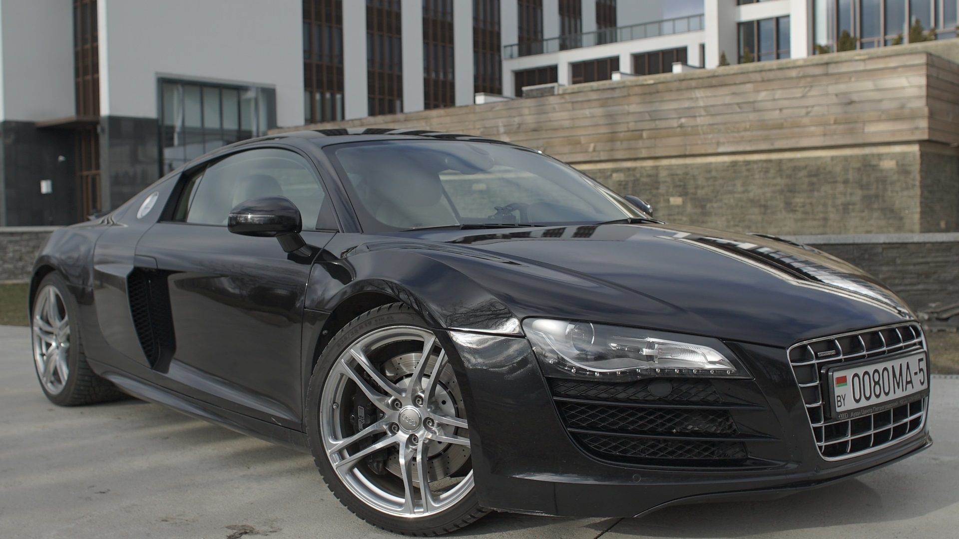 Audi R8 (1G) 5.2 бензиновый 2009 | Batmobile на DRIVE2