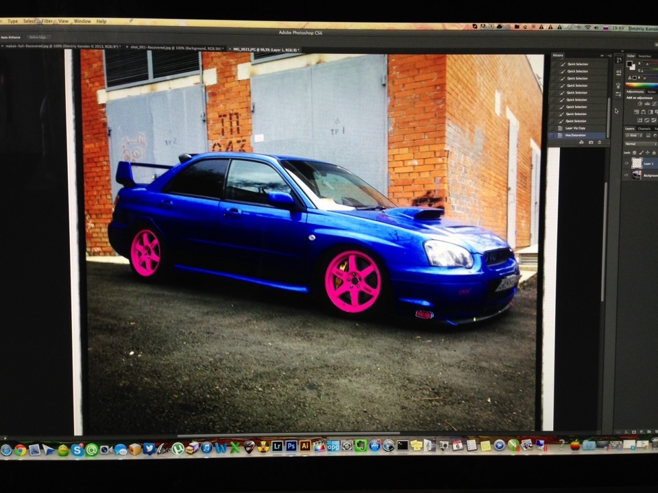 Rays Volk Racing TE37. Выбор цвета — Subaru Impreza WRX STI (GD), 2 л ...