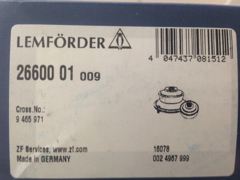 2660001 Сайлентблок рычага подвески LEMFORDER | Запчасти на DRIVE2