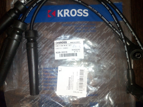 96450249 Провода вв комплект DOHC 1.4/1.6 GM | Запчасти на DRIVE2