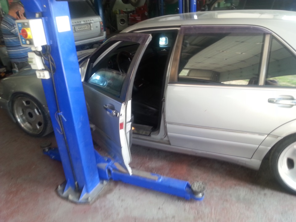 Подъемник и диагноз кабана) — Mercedes-Benz S-Class (W140), 5 л, 1996 ...