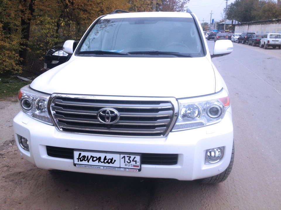 просто любуюсь пока… — Toyota Land Cruiser 200, 4,5 л, 2013 года ...