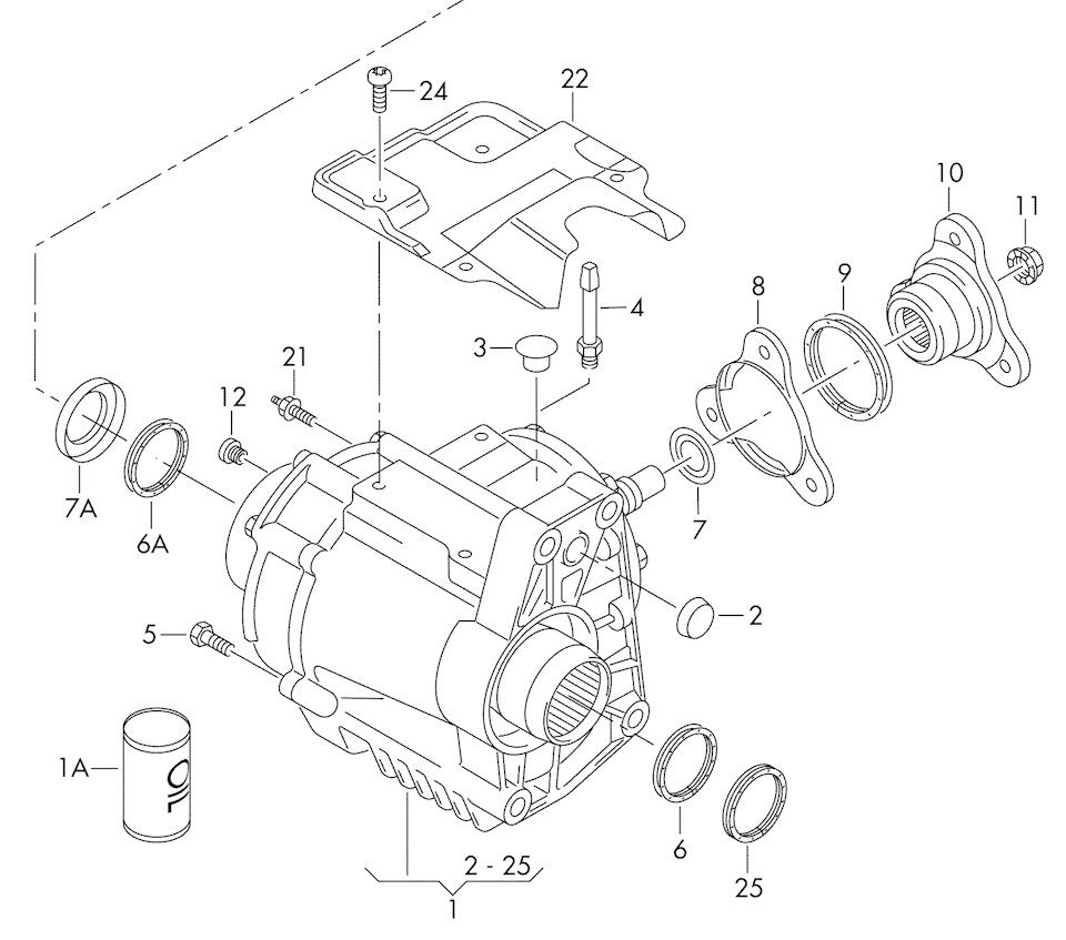 Замена масла в редукторах и муфте Haldex…не все сразу(( — Volkswagen ...