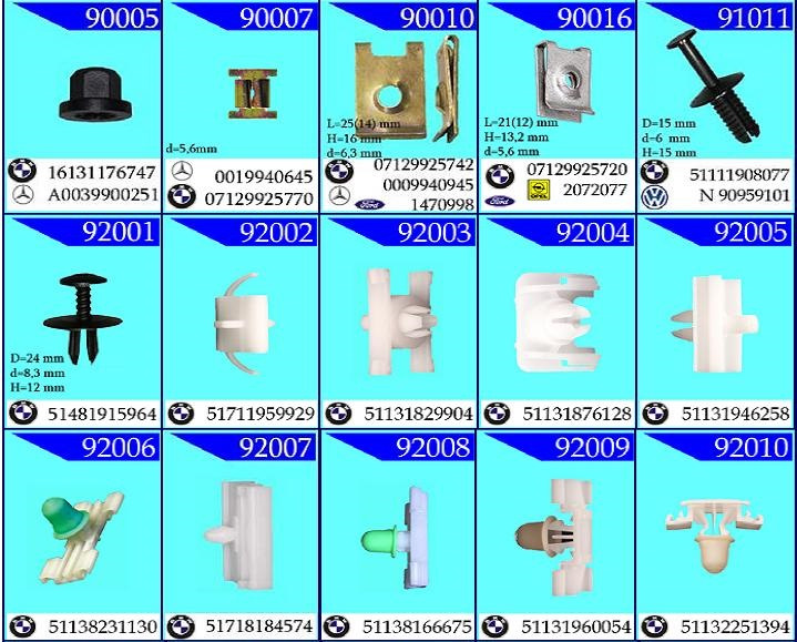 клипсы бмв — BMW 7 series (E38), 2,8 л, 1998 года | просто так | DRIVE2