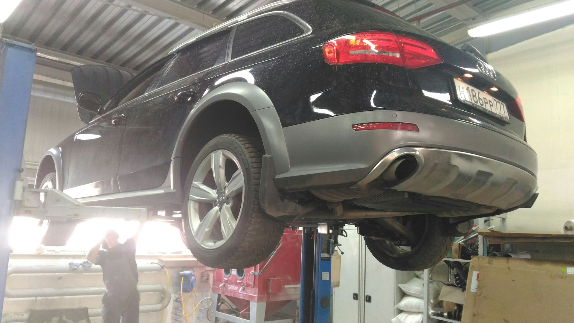 Замена поршневой — Audi A4 Allroad (B8), 2 л, 2010 года | визит на ...