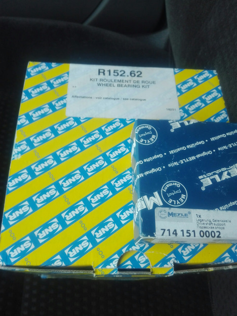 7141510002 Подшипник, приводной вал MEYLE | Запчасти на DRIVE2