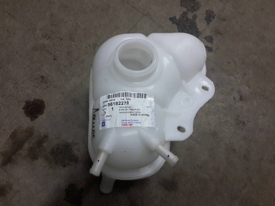 96182279 Бачок расширительный GM | Запчасти на DRIVE2