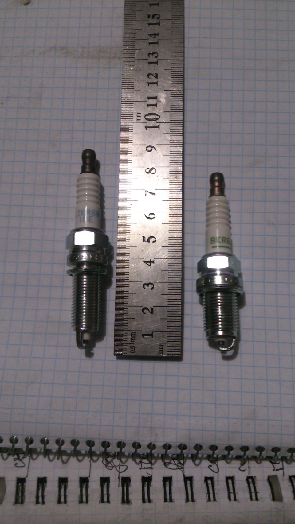 Замена свечей — Hyundai Elantra (4G), 1,6 л, 2010 года | плановое ТО ...