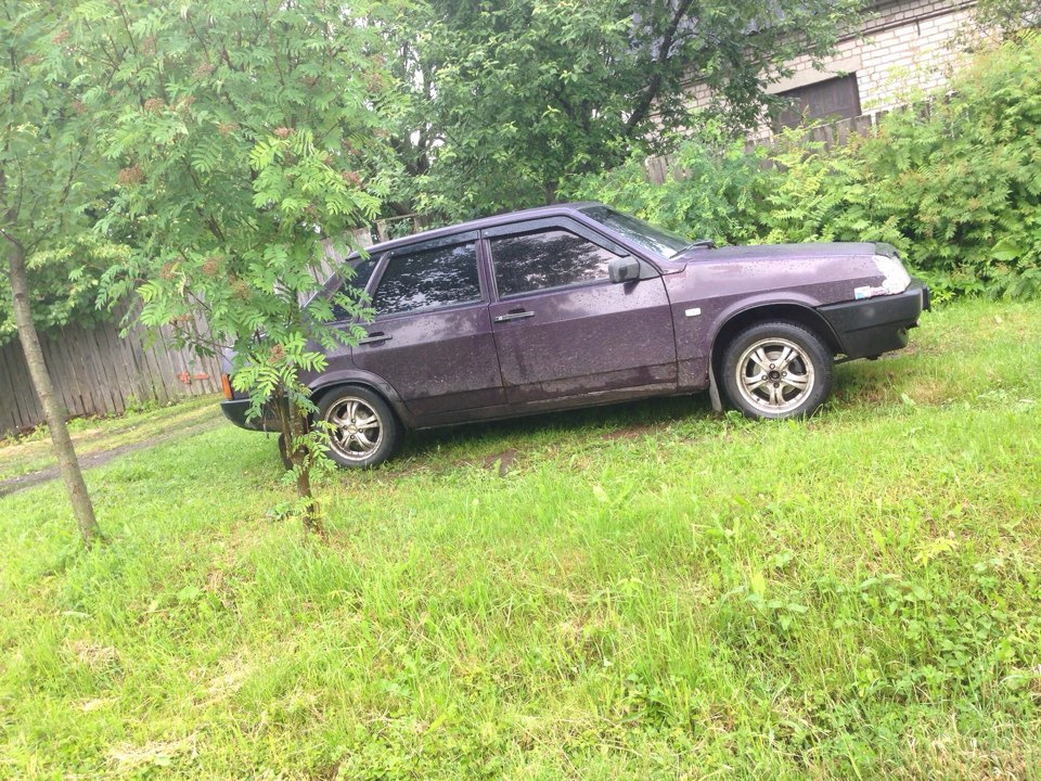 Предлагают резину с дисками — Hyundai Accent (1G), 1,5 л, 1996 года ...