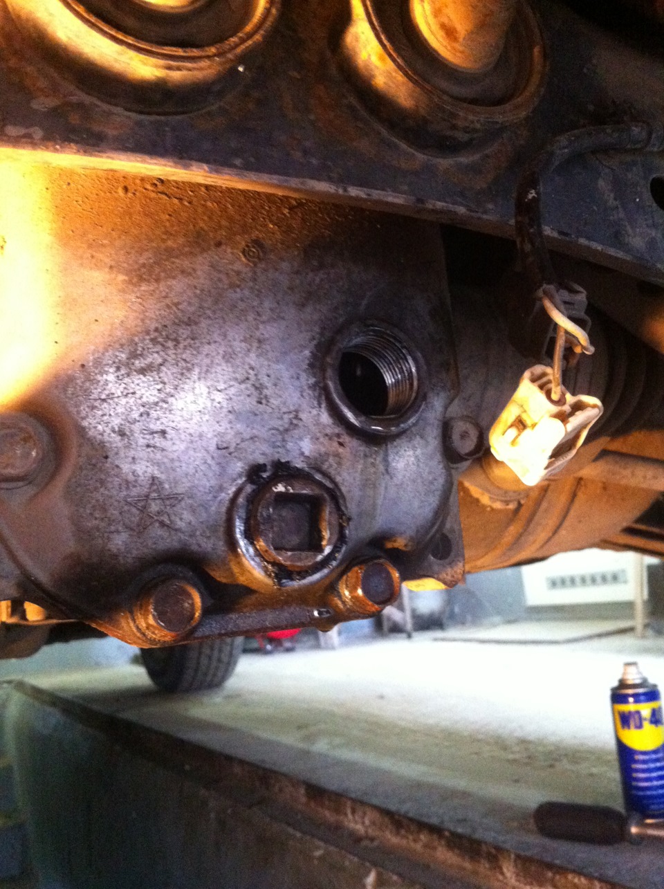 Замена масел в редукторах — Subaru Forester (SG), 2 л, 2005 года ...