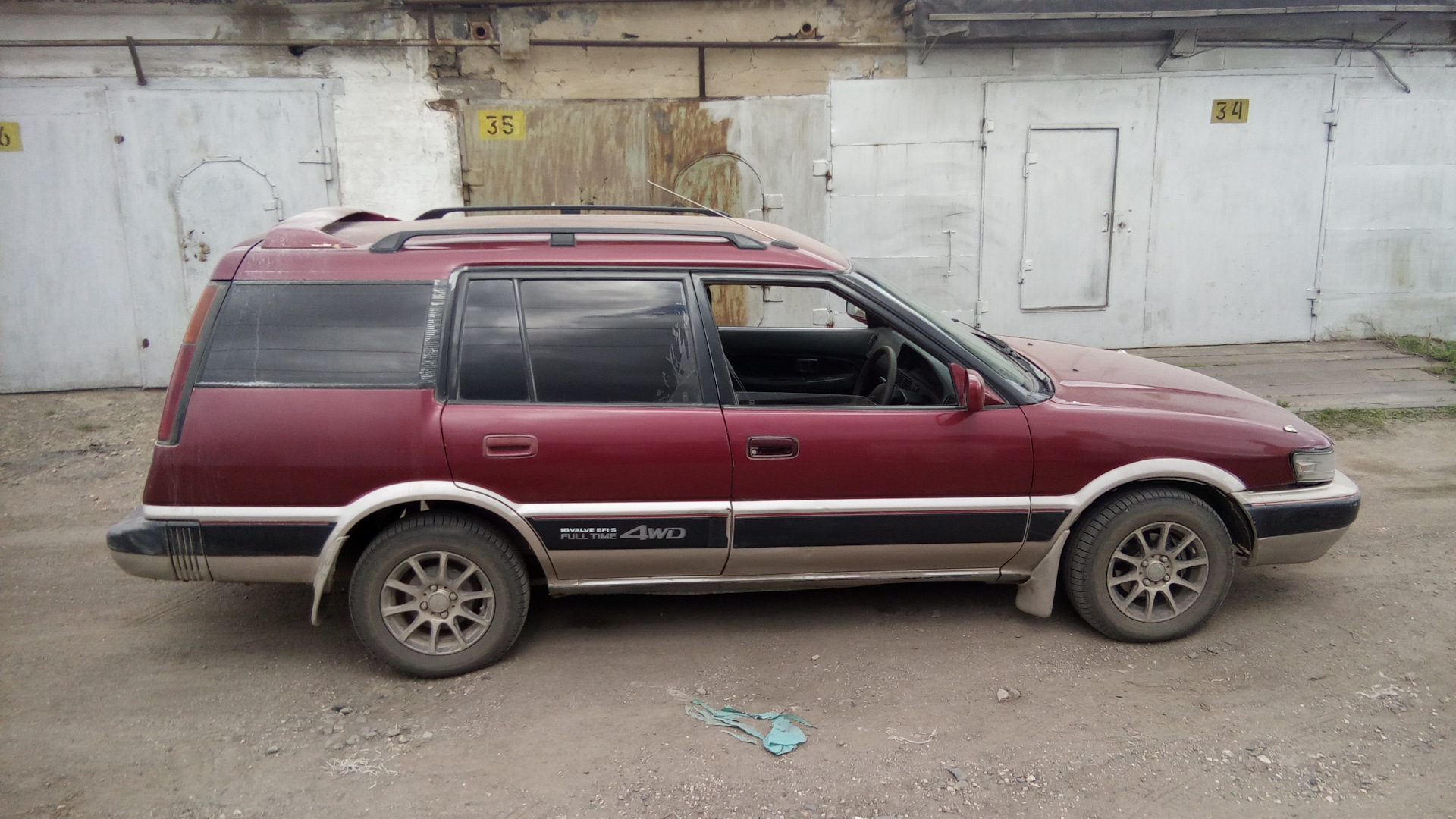 Toyota Sprinter Carib (AE95G) 1.6 бензиновый 1991 | на DRIVE2