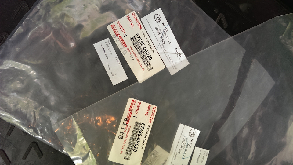 Уплотнители — Lexus IS II, 2,5 л, 2007 года | другое | DRIVE2