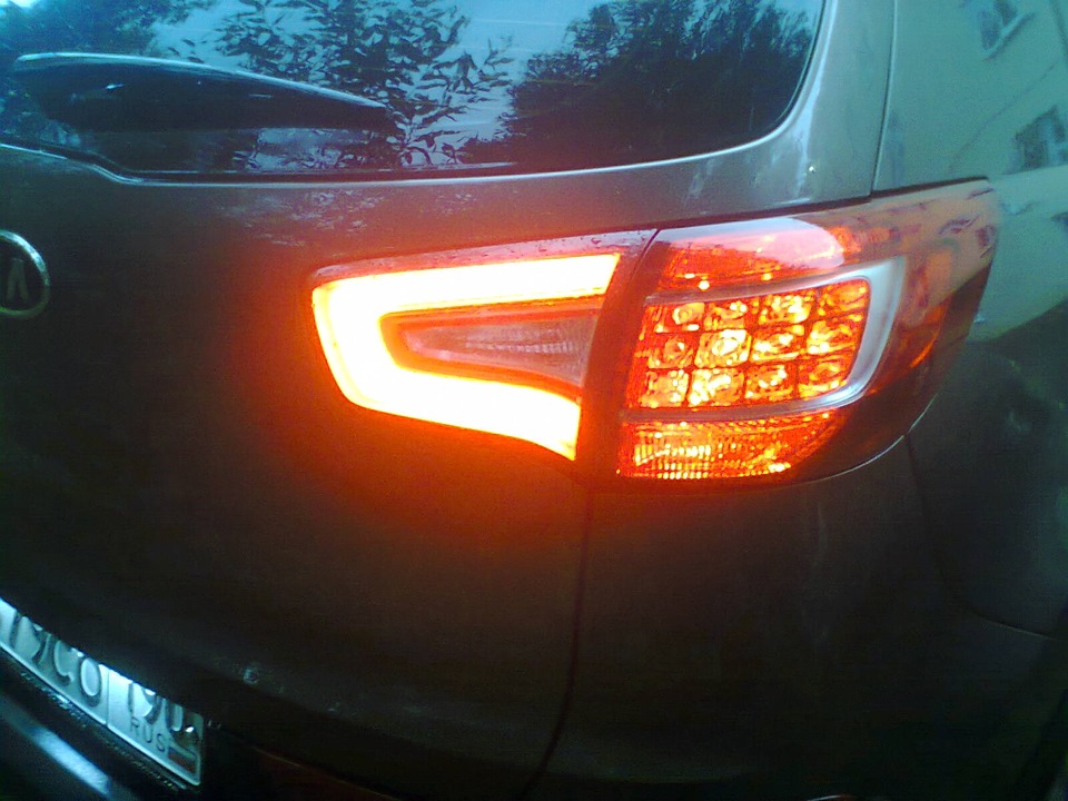 задние фонари — KIA Sportage (3G), 2 л, 2012 года | тюнинг | DRIVE2