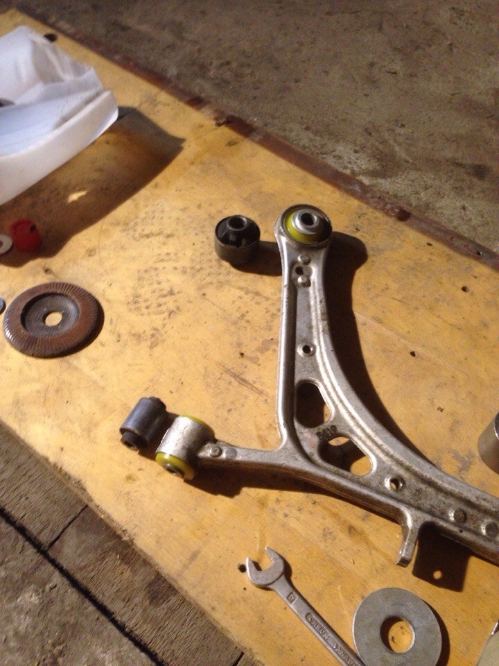 Перепресовка сайлентблоков в гараже — Subaru Legacy (BL/BP), 2 л, 2008 ...
