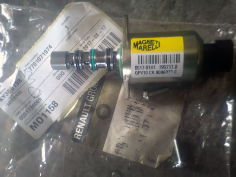 7701071974 Эл магн клапан привода сцепления RENAULT | Запчасти на DRIVE2