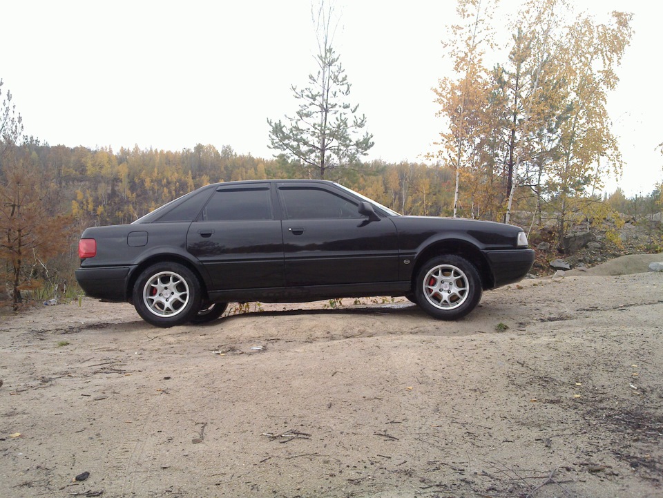 Диски — Audi 80 B4 2 л 1993 года колёсные диски Drive2