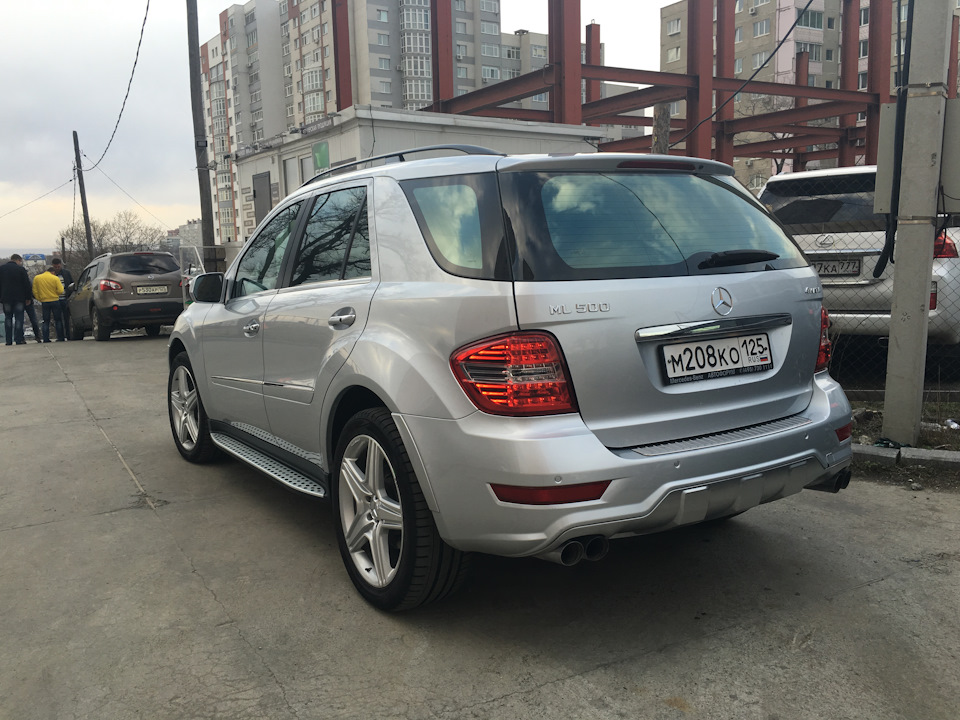 LED стопы AMG установлены. Не прошло и полгода :) — Mercedes-Benz M ...