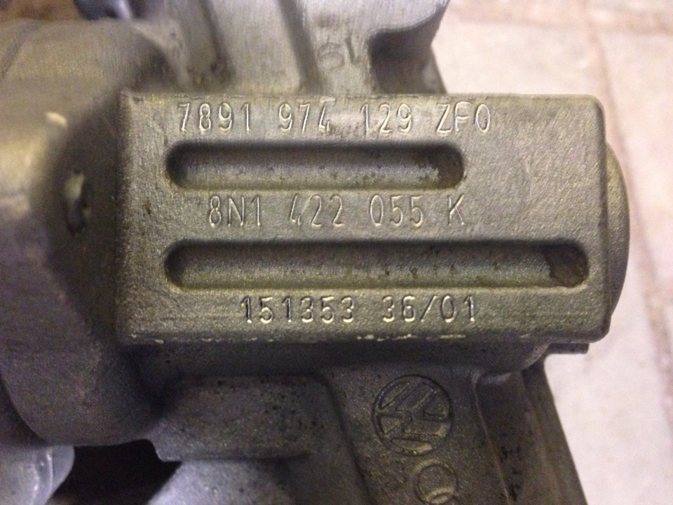 8N1422055K Рулевой механизм VAG | Запчасти на DRIVE2