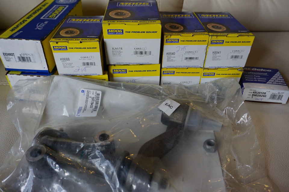 ЗИП передней подвески — Cadillac Escalade (2G), 6 л, 2003 года ...