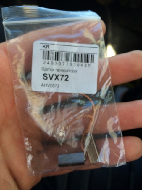 SVX72 Щетки генератора HC-CARGO | Запчасти на DRIVE2