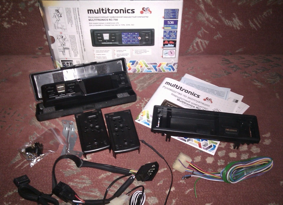 Маршрутный компьютер Multitronics RC-700 — Toyota Corona (T190), 2 л, 1992 года | электроника ...