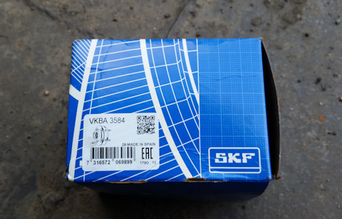 VKBA3584 Комплект подшипника ступицы колеса SKF | Запчасти на DRIVE2